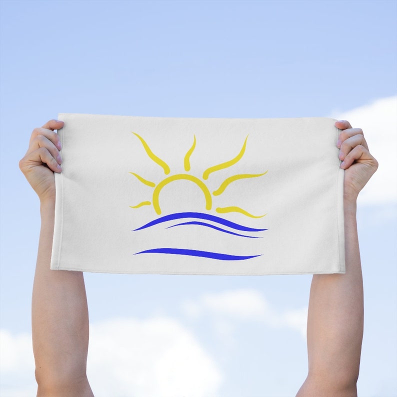 Naturist Symbol Tushie/rally Towel 11x18 - Etsy