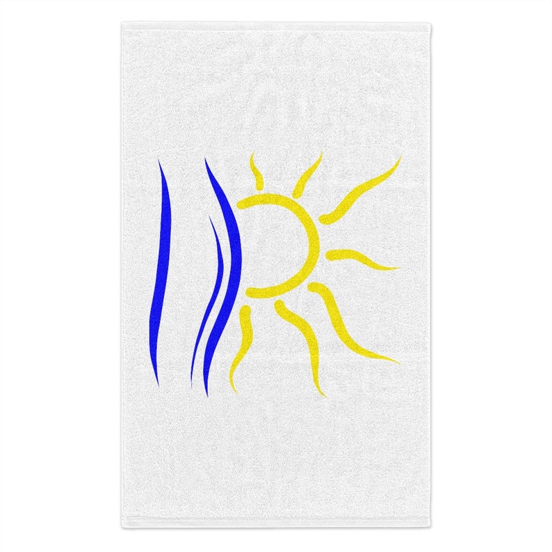 Naturist Symbol Tushie/rally Towel 11x18 - Etsy