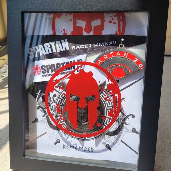 Spartan Race Medal Displays - Etsy