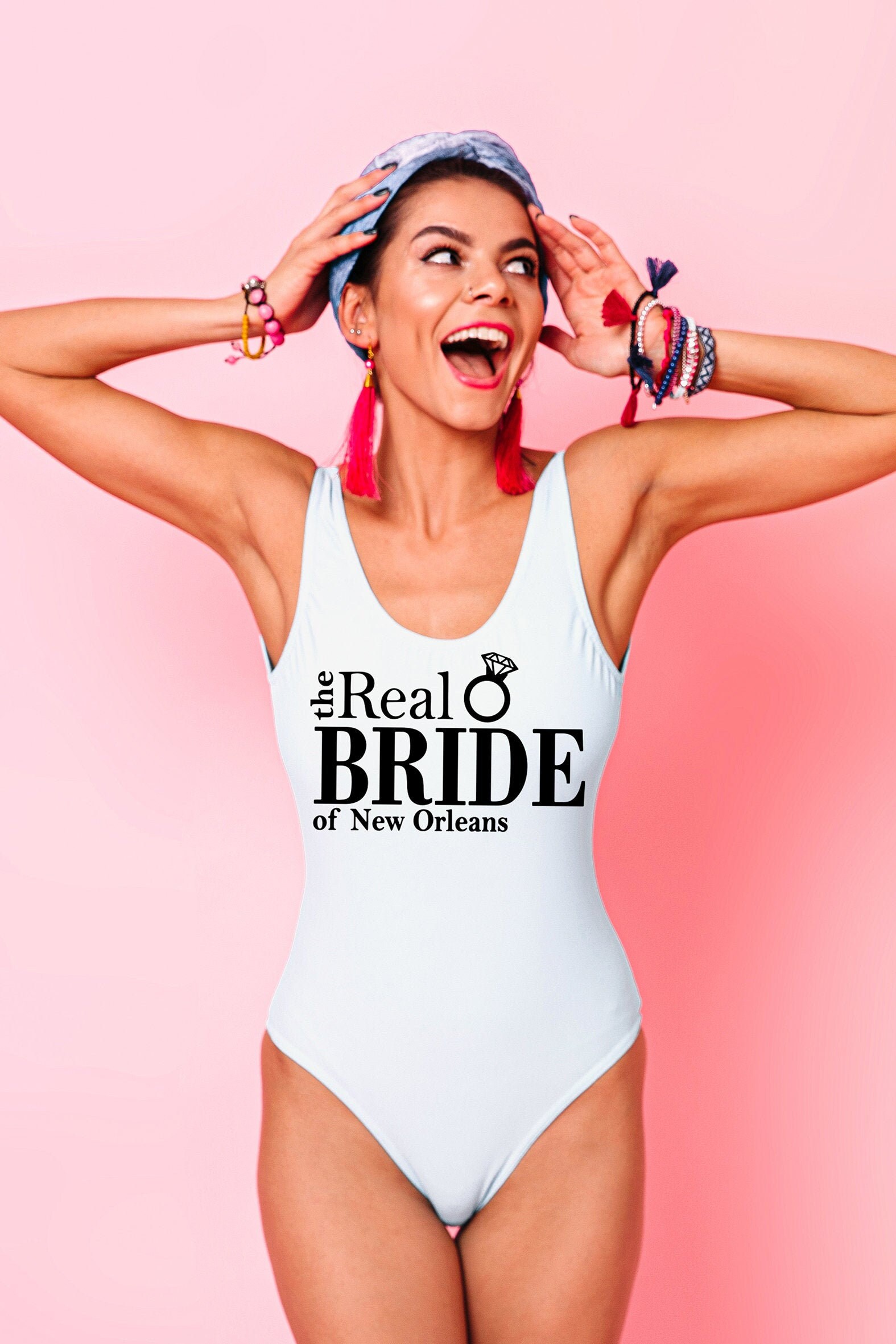 Bachelorette Swimsuits Real Bride Swimsuit Bachelorette Etsy