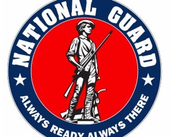 National Guard Logo - Etsy