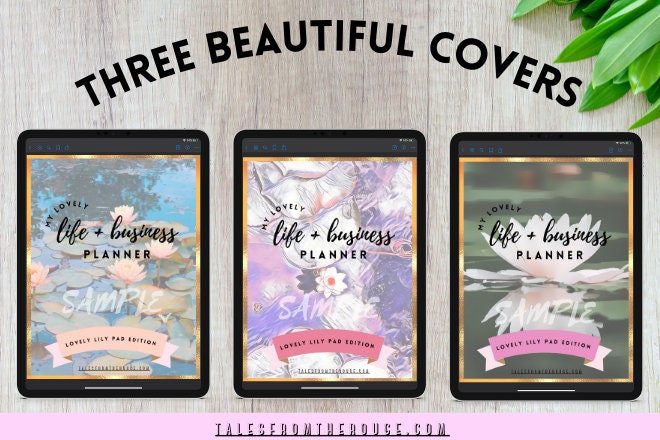 Digital Undated Planner Lily Pad Theme Ultimate Printable - Etsy