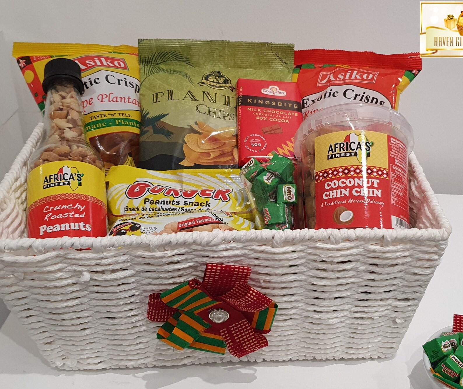 African Snacks Food Gift Hamper Plantain Chips Chin Chin | Etsy