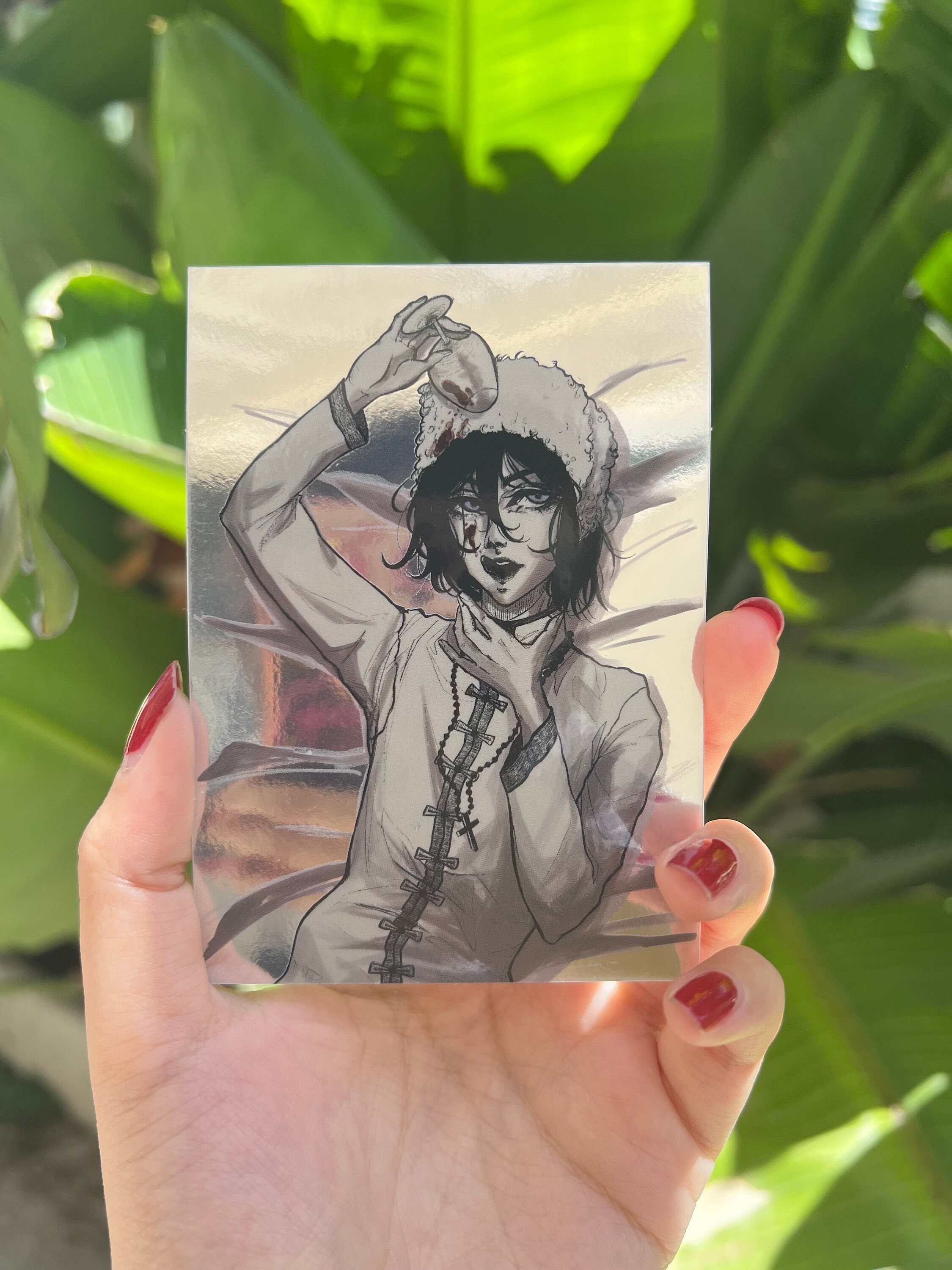 Bungo Stray Dogs BSD Fyodor Dostoevsky “mirror” Reflective Sticker - Etsy