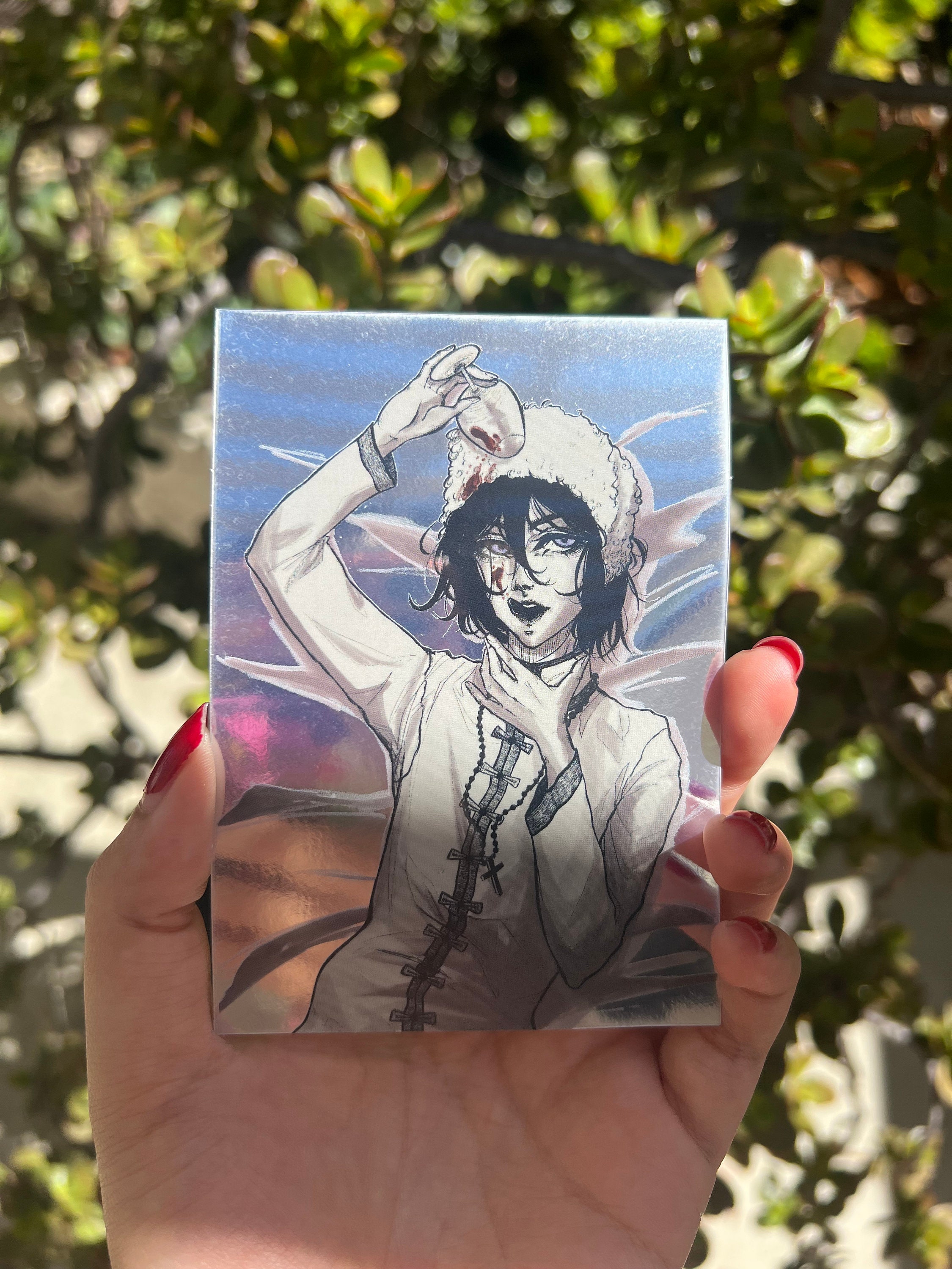 Bungo Stray Dogs BSD Fyodor Dostoevsky “mirror” Reflective Sticker - Etsy