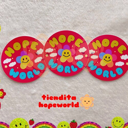 BTS Sticker Sticker for Water Bottle Hope World Decal BTS - Etsy