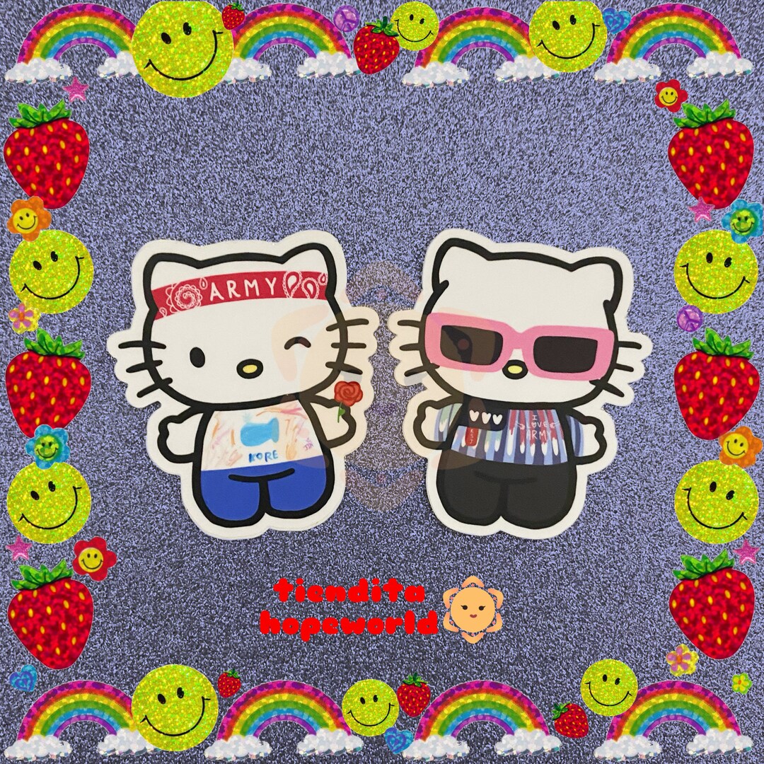 Jin Cat Sticker - Etsy
