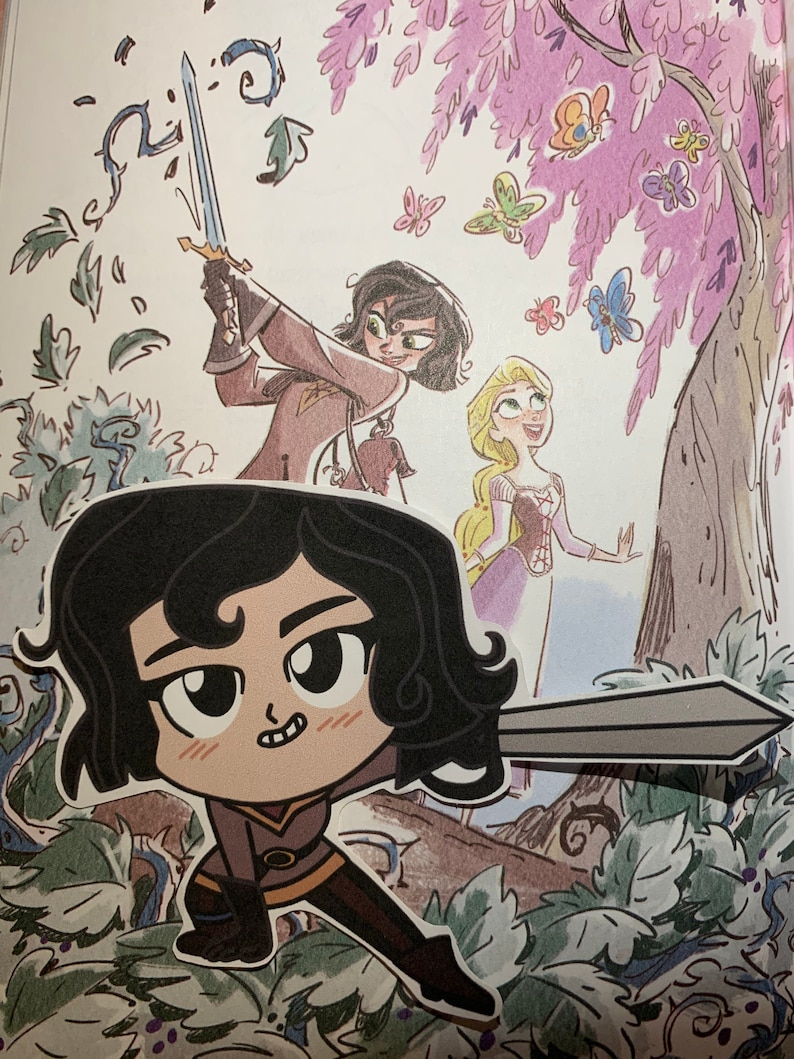 Tangled: the Series Chibi Stickers | Etsy