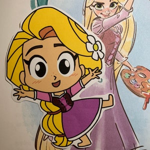 Tangled: the Series Chibi Stickers - Etsy