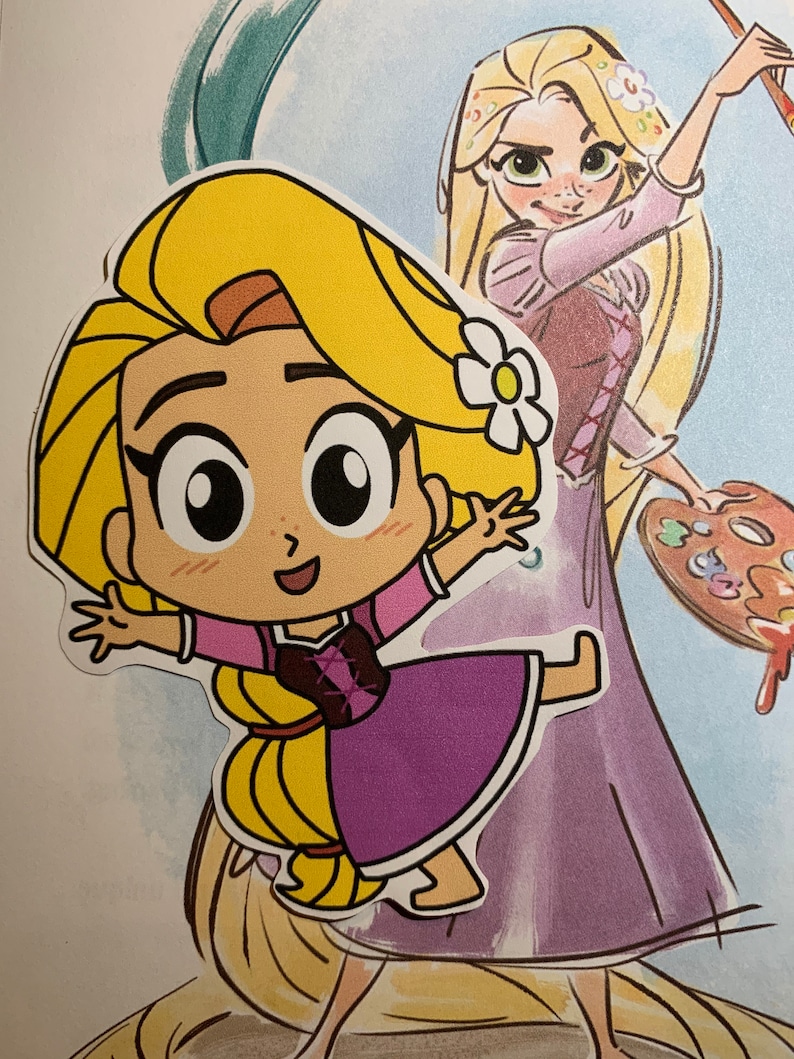 Tangled: the Series Chibi Stickers | Etsy