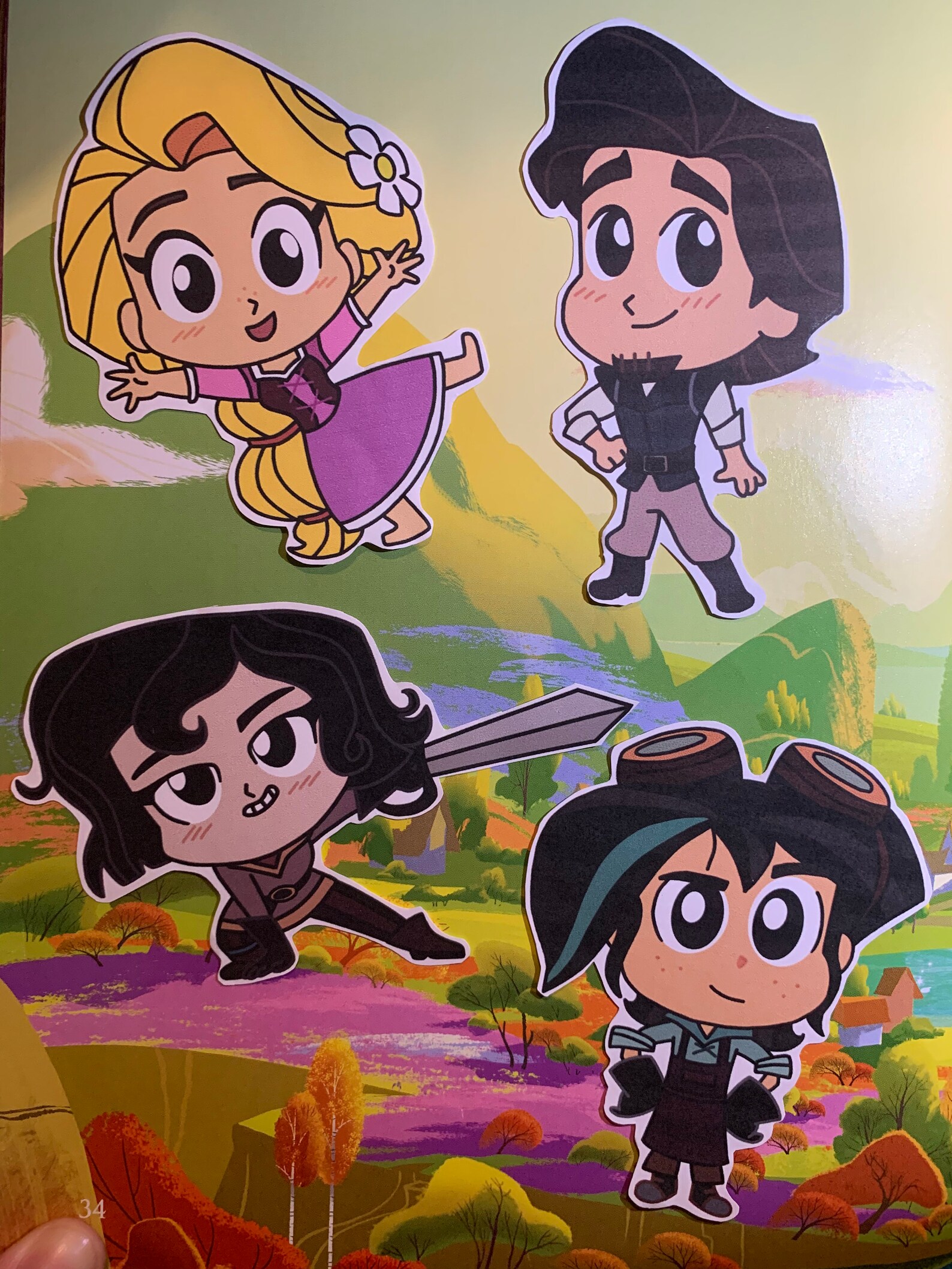 Tangled: The Series Chibi Stickers | Etsy