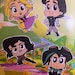Tangled: the Series Chibi Stickers - Etsy