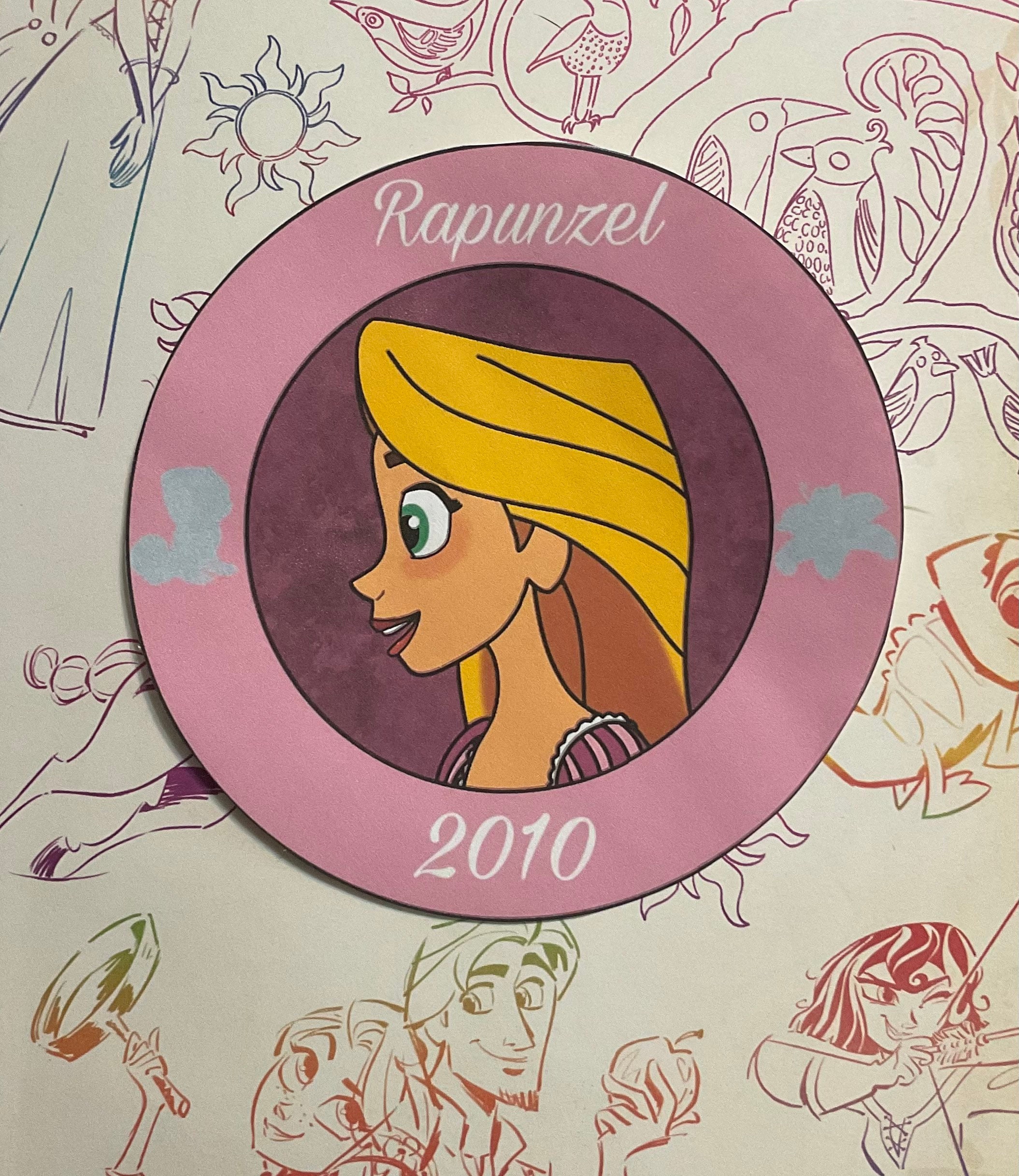 Princess Rapunzel Sticker - Etsy