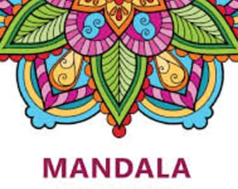 Money Mandala Adult Coloring Pages Instant Download - Etsy