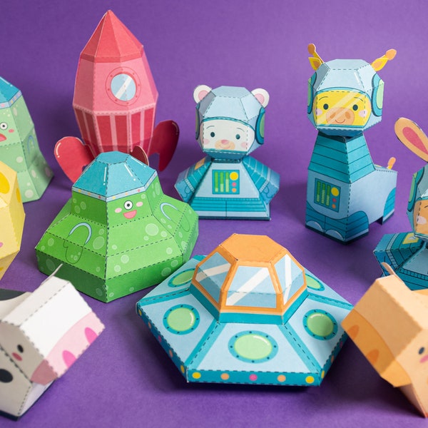 Paper Toy - Etsy