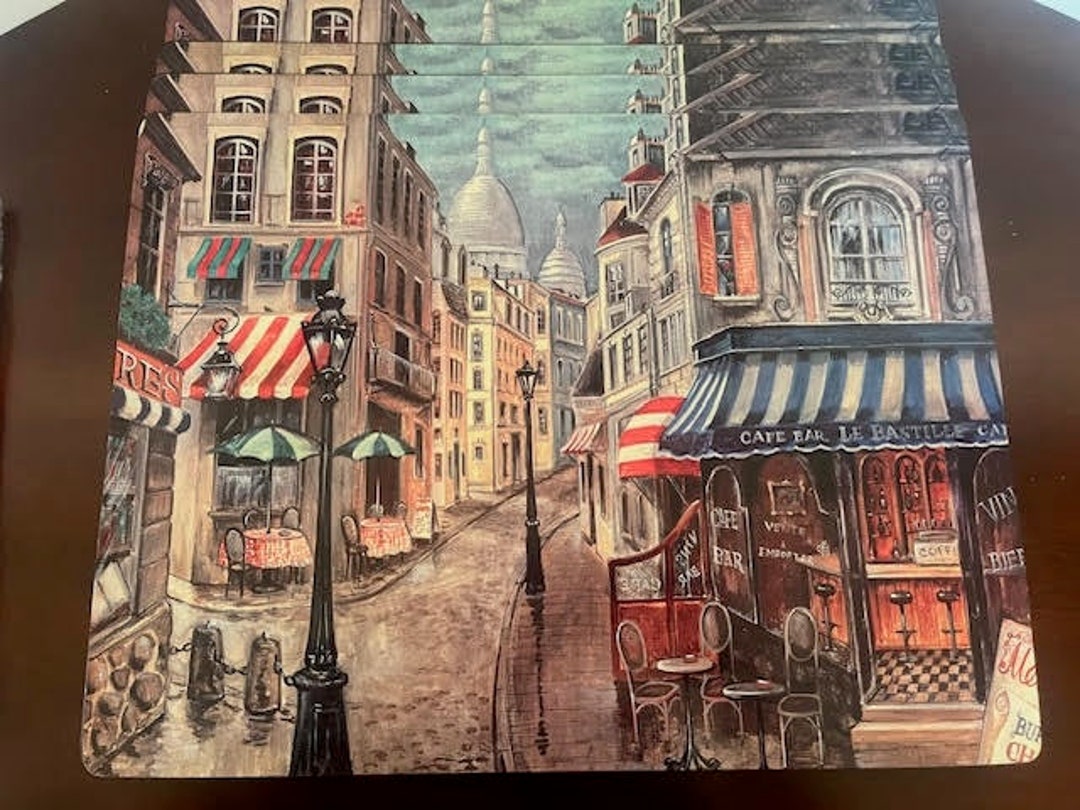 Four Italian Themed Place Mats Wth Hand Towel - Etsy