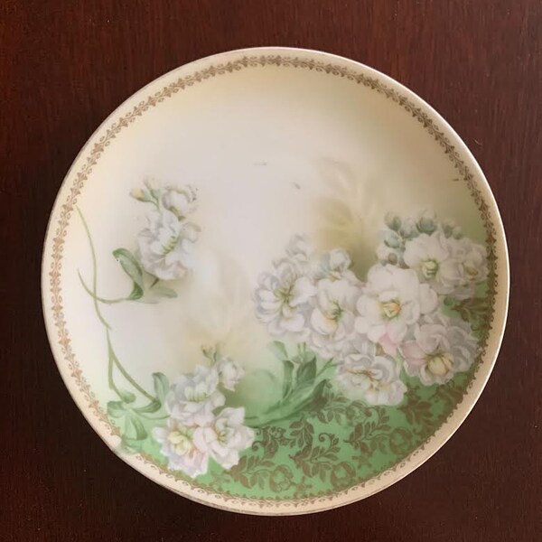 Hand Painted German Plate - Etsy