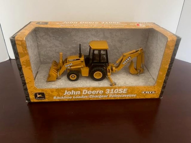 ERTL John Deere 310SE Backhoe Loader Die-cast 1/50 Scale - Etsy