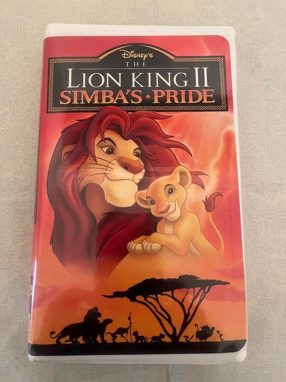 Disney's Lion King 2 Simba's Pride VHS - Etsy Hong Kong