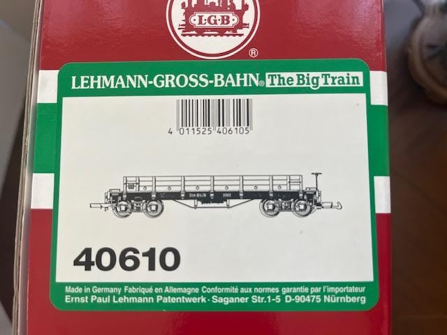 LGB 40610 Denver and Rio Grande Western Low Side Gondola G Gauge - Etsy