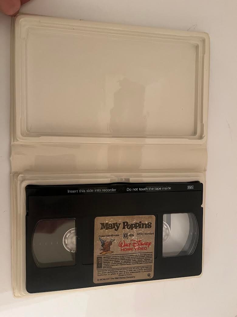Vintage Walt Disney's Mary Poppins VHS - Etsy