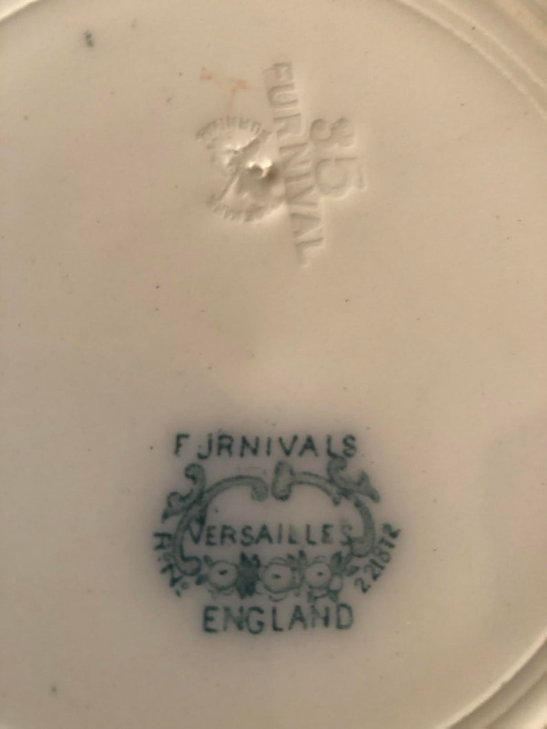 Furnivals Versailles England Bowl - Etsy