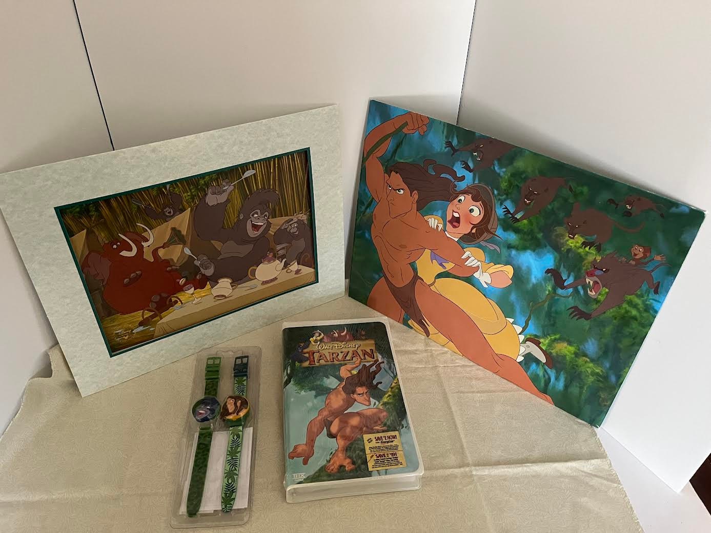 Disney's Sealed Tarzan VHS Collectible Watches and - Etsy