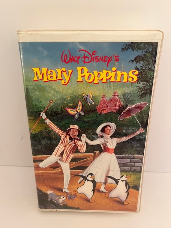 Vintage Walt Disney's Mary Poppins VHS - Etsy