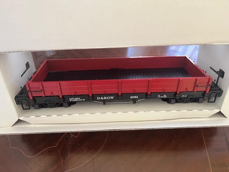 LGB 40610 Denver and Rio Grande Western Low Side Gondola G Gauge - Etsy