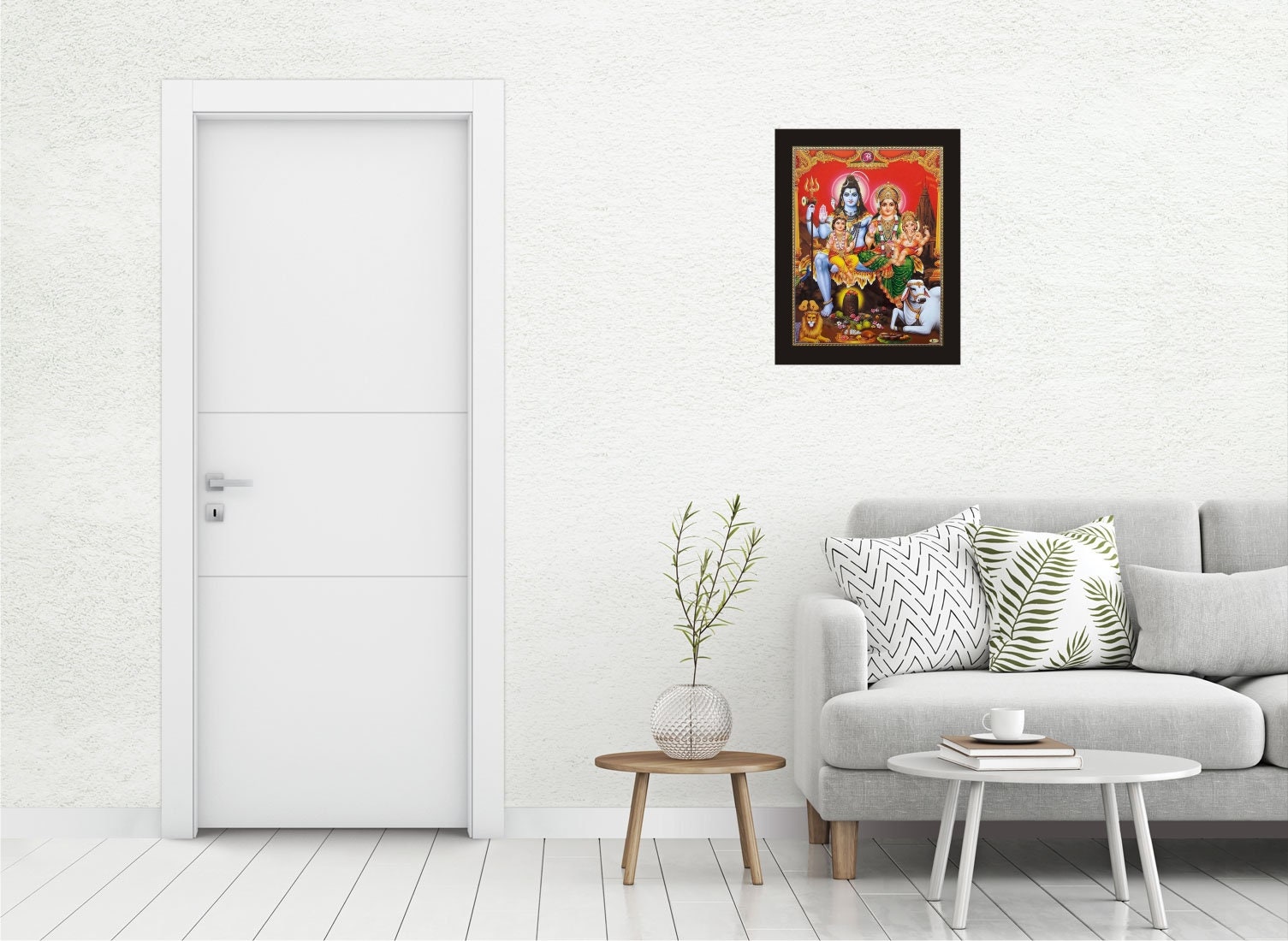 Shiv Family Photo Frame - Etsy