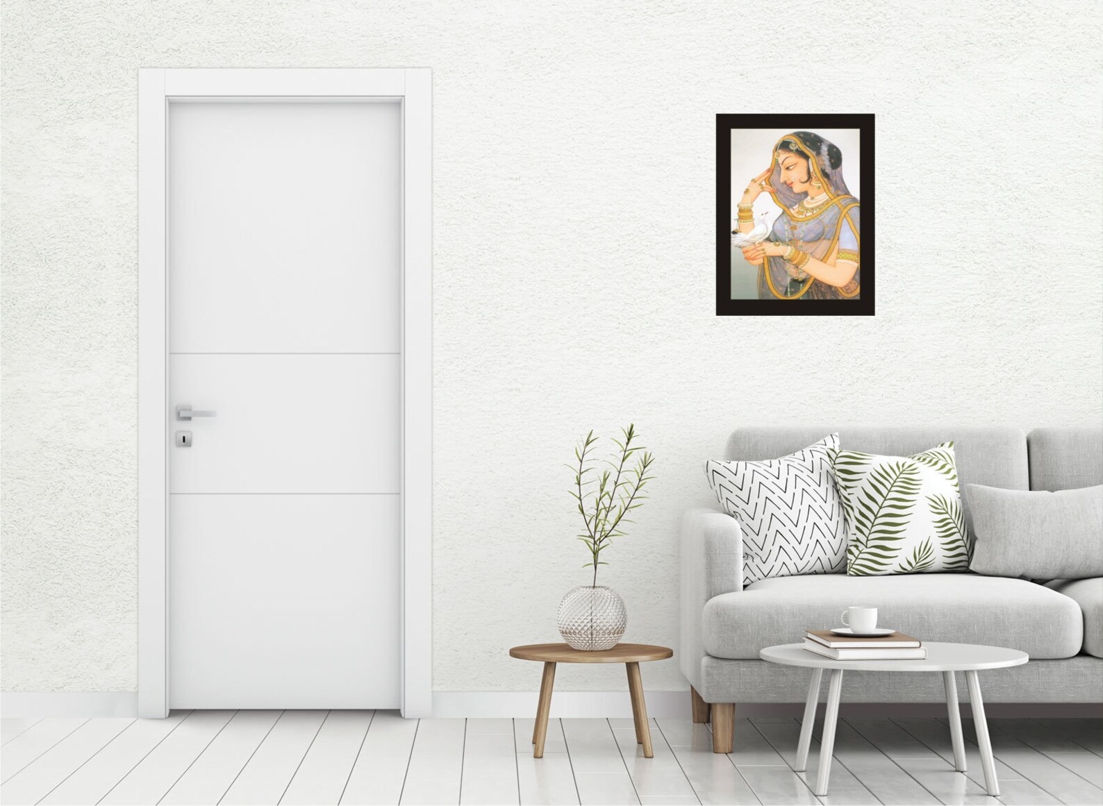 Rajasthani Multi Color Banithani Painting for Home Decor - Etsy