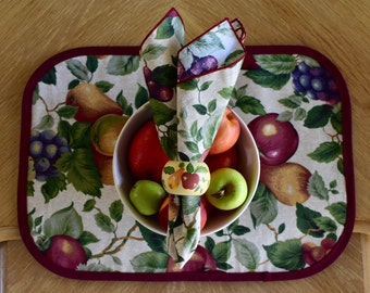 Fruit Placemats - Etsy