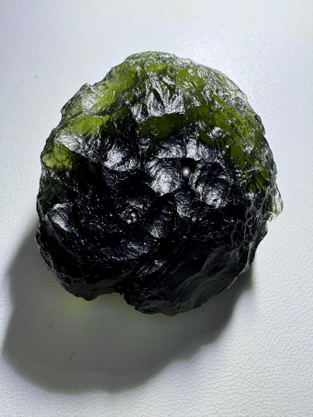 22.96g Moldavite Vrabče • Large Raw Stone • Authentic Czech Tektite ...
