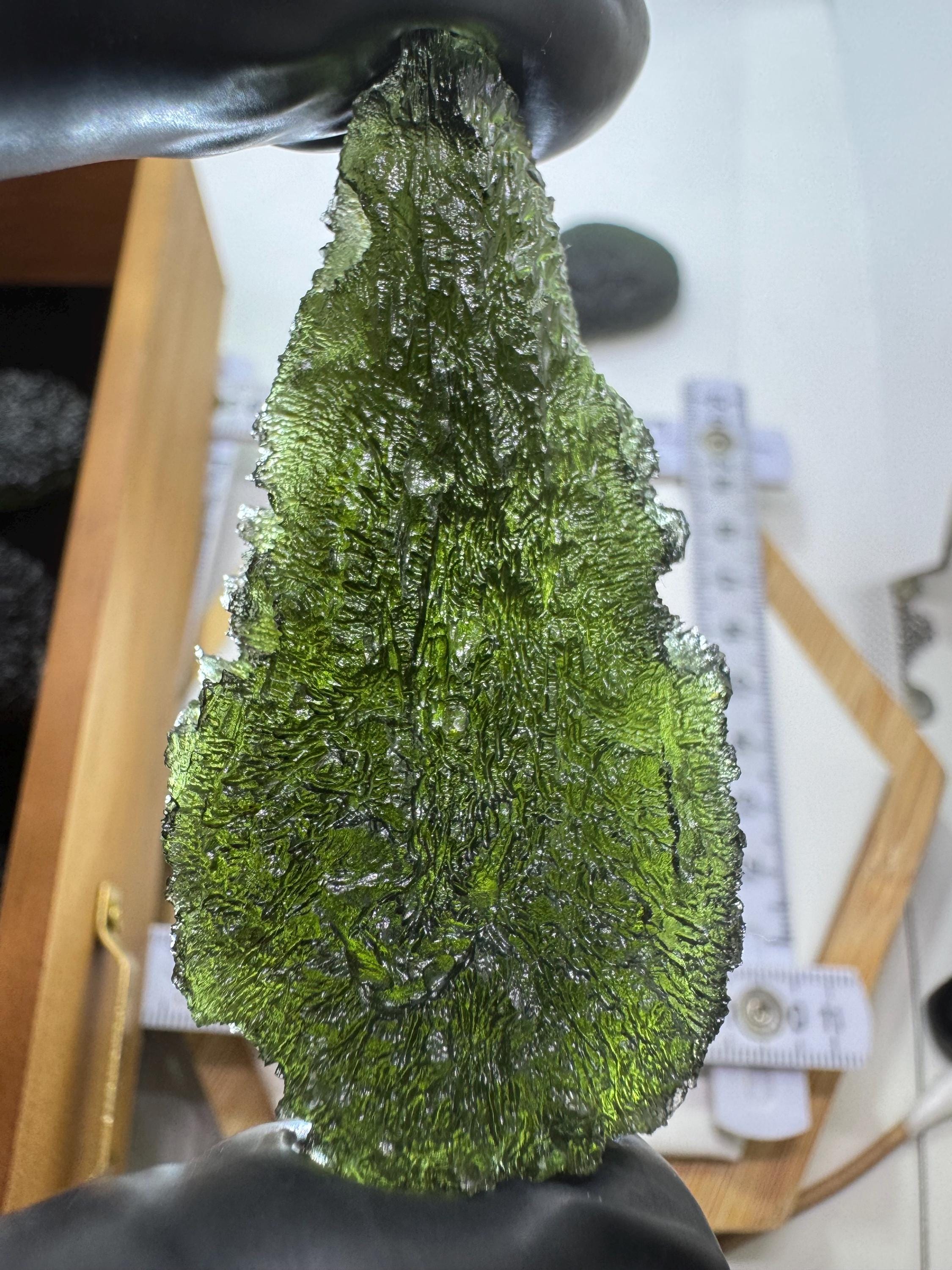 Moldavite Crystal: Besednice Sever 29.10g - Etsy Canada