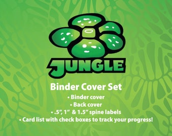 Base Set | PKMN Base Set - Binder Label Set - Cover, Back Cover, Spine ...