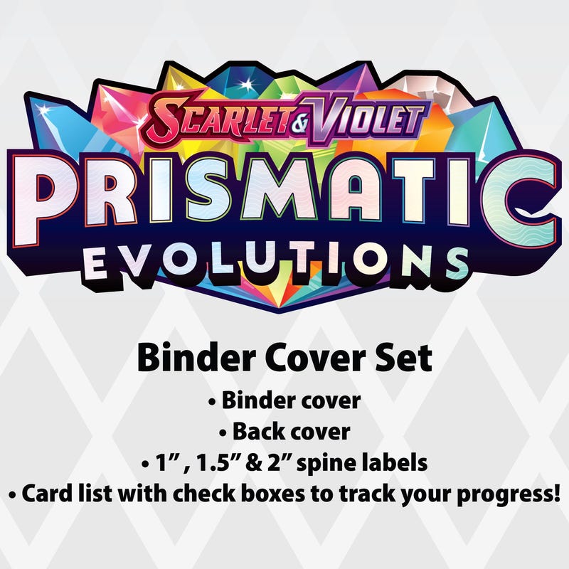 Eevee Binder - Etsy