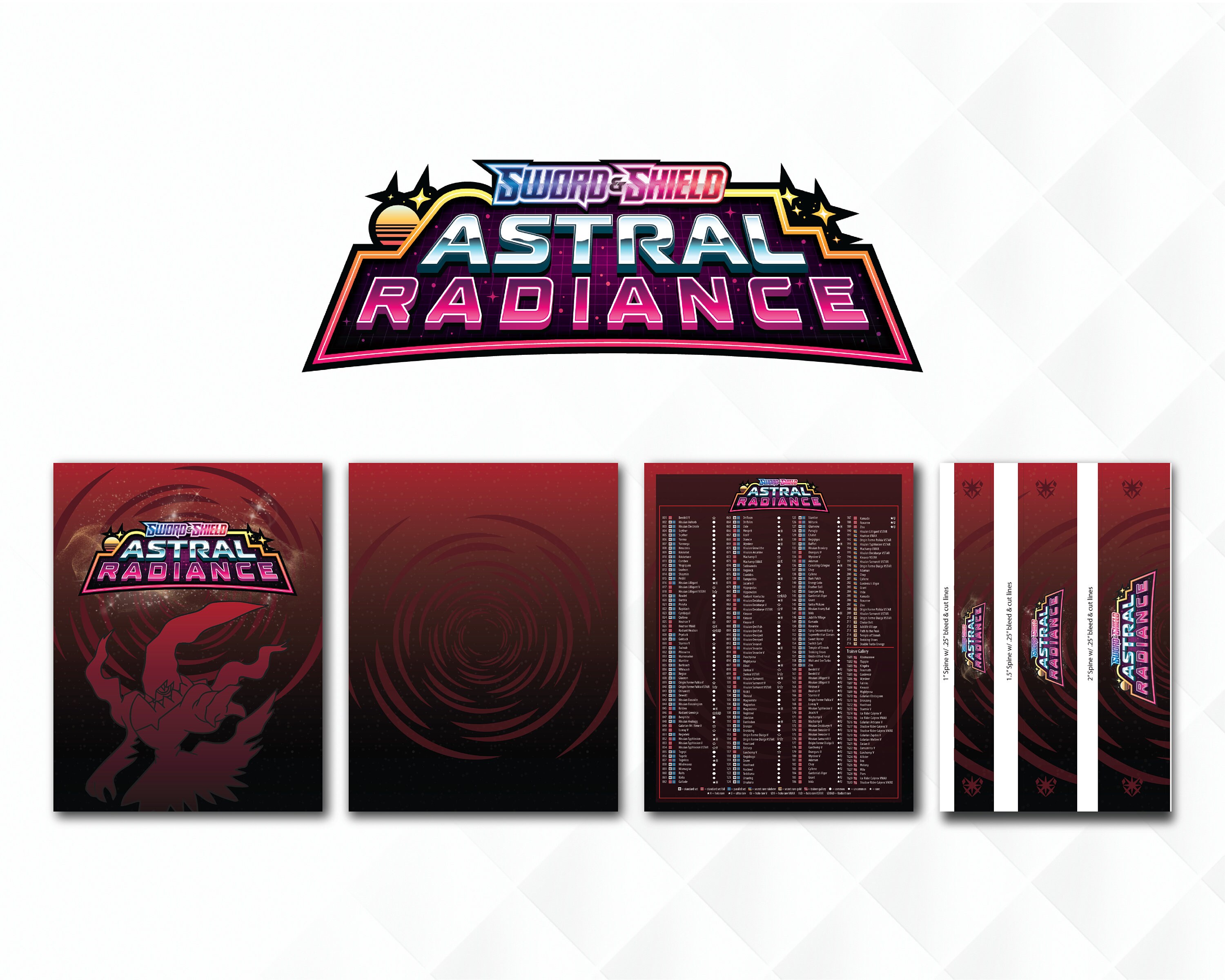 Sword & Shield | Astral Radiance - Binder Label Collection - Cover ...