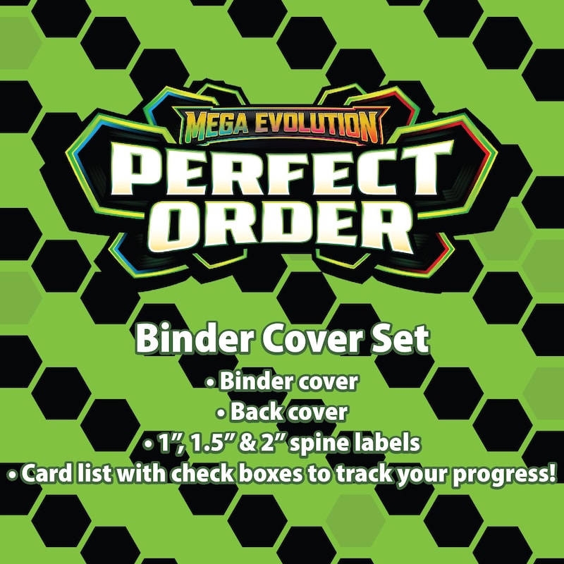 Perfect Order Binder - Etsy