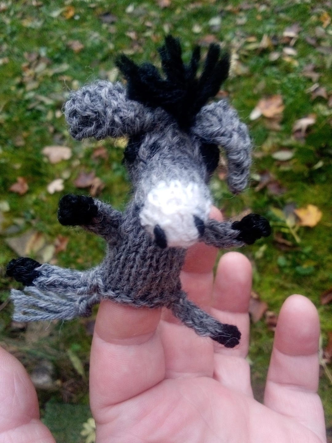 11. Finger Puppet Donkey - Etsy