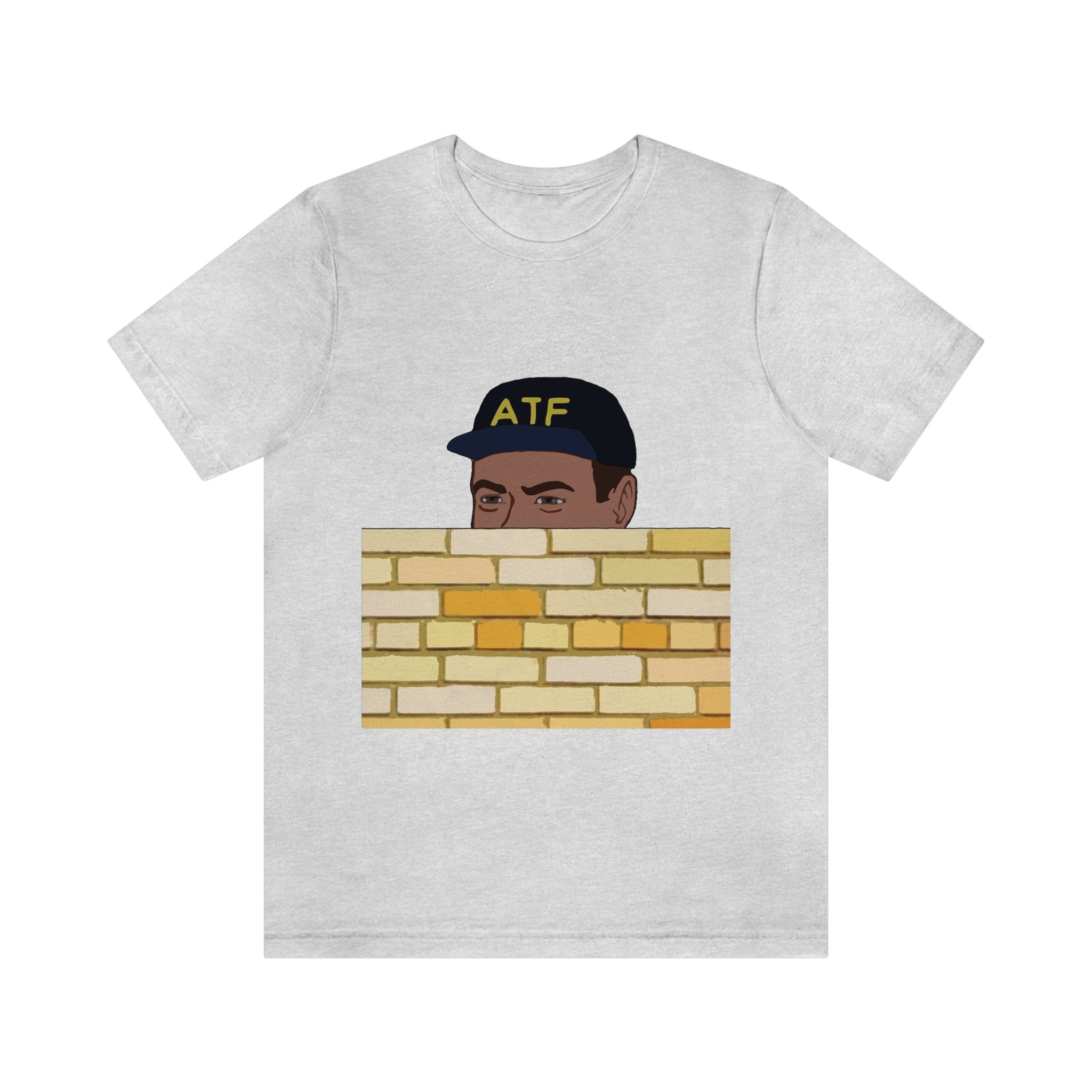 ATF Guy Fence Peeking Meme Gun Rights T-shirt - Etsy
