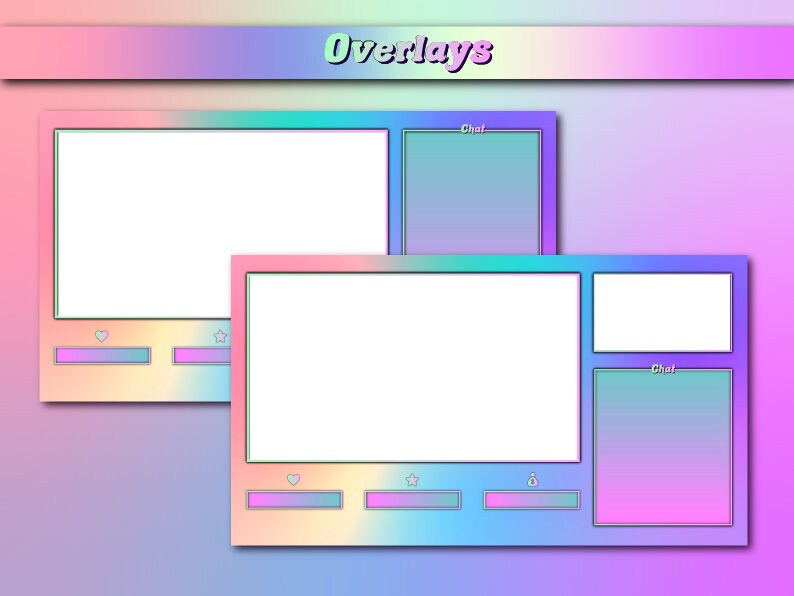 Animated Twitch Overlay Package / Animated Stream Overlay - Etsy