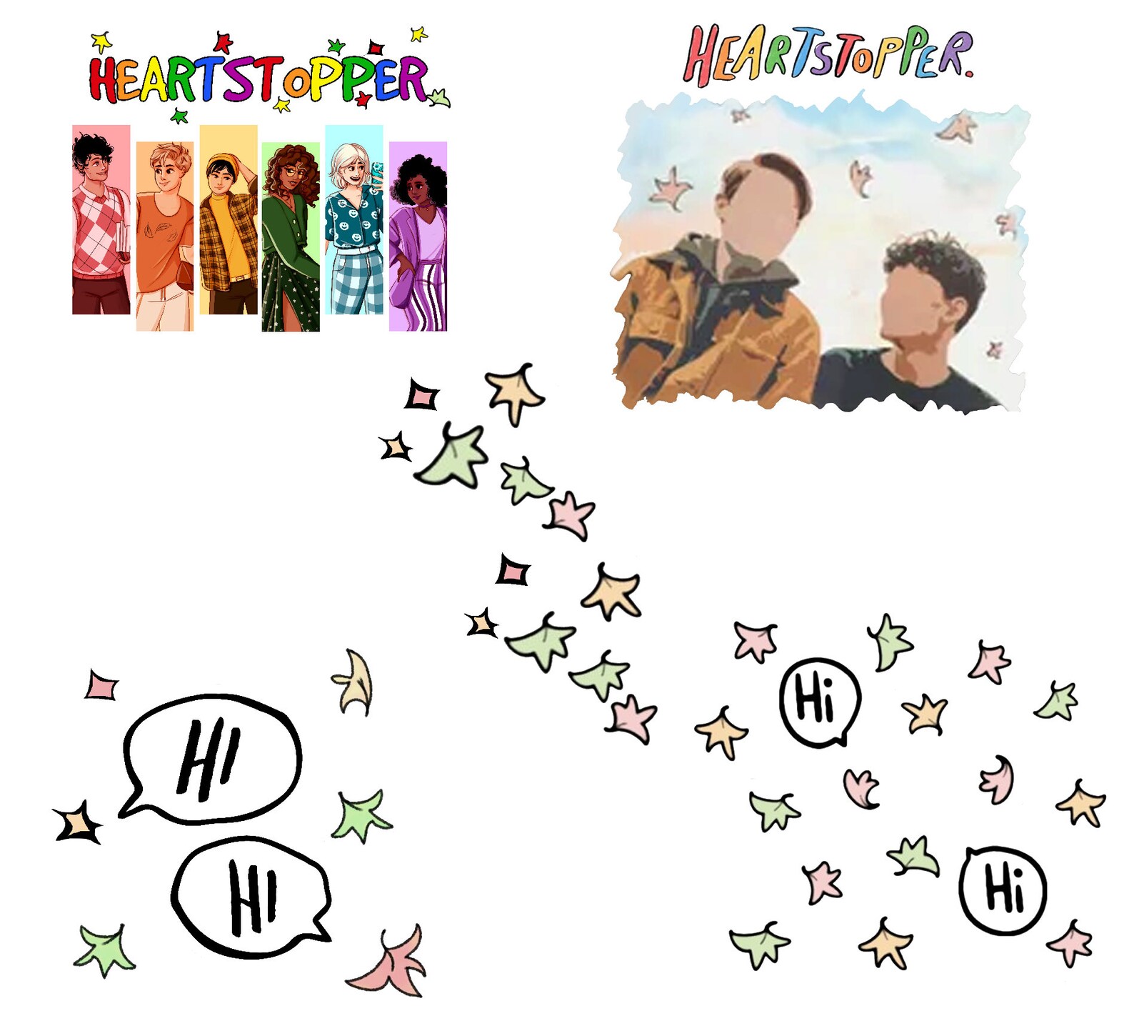 Heartstopper Hi Heartstopper Leaves Png Digital Design - Etsy Israel