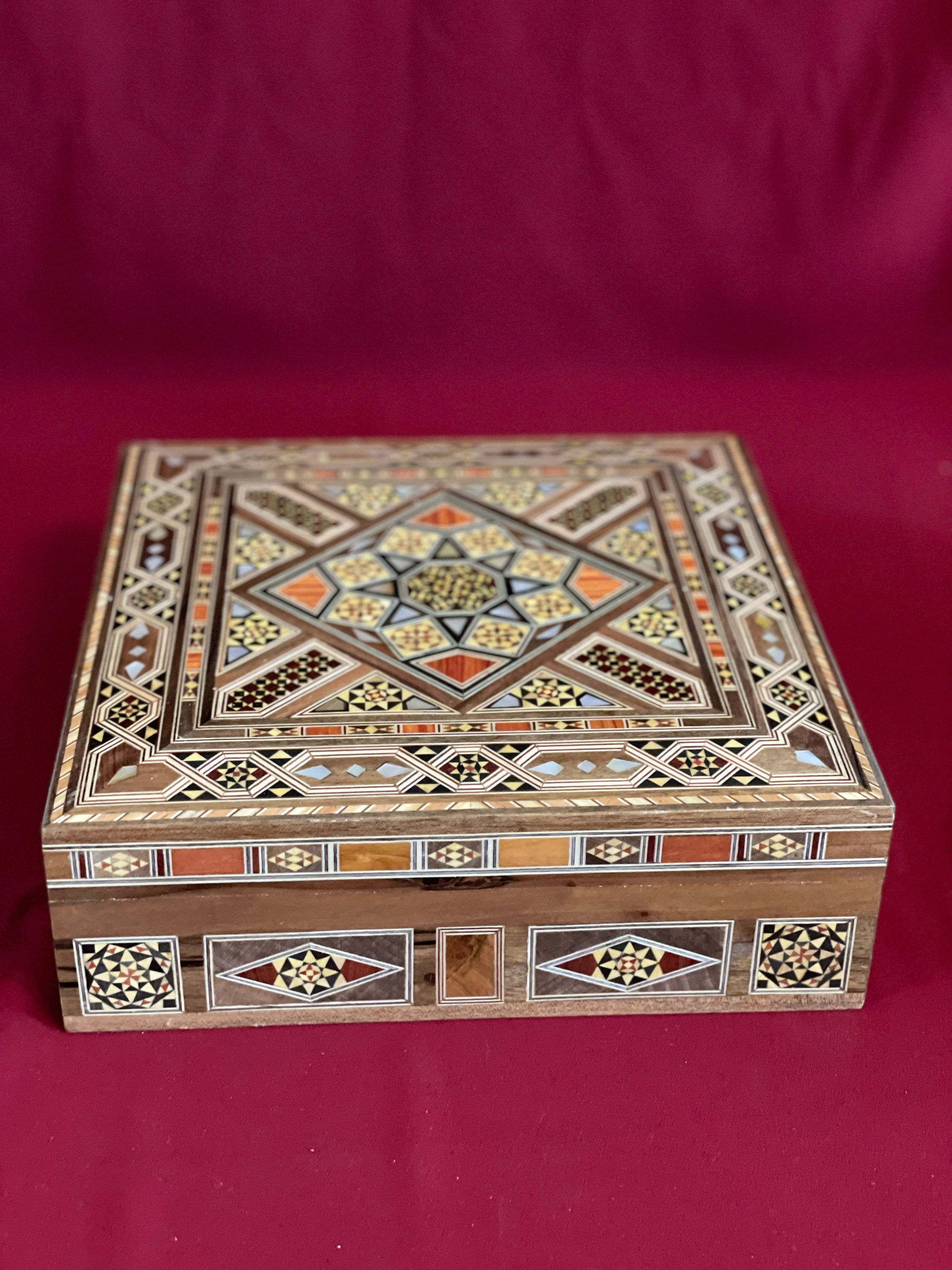 Mosaic Box Handmade in Syria - Etsy UK