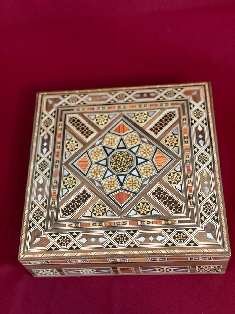 Mosaic Box Handmade in Syria - Etsy