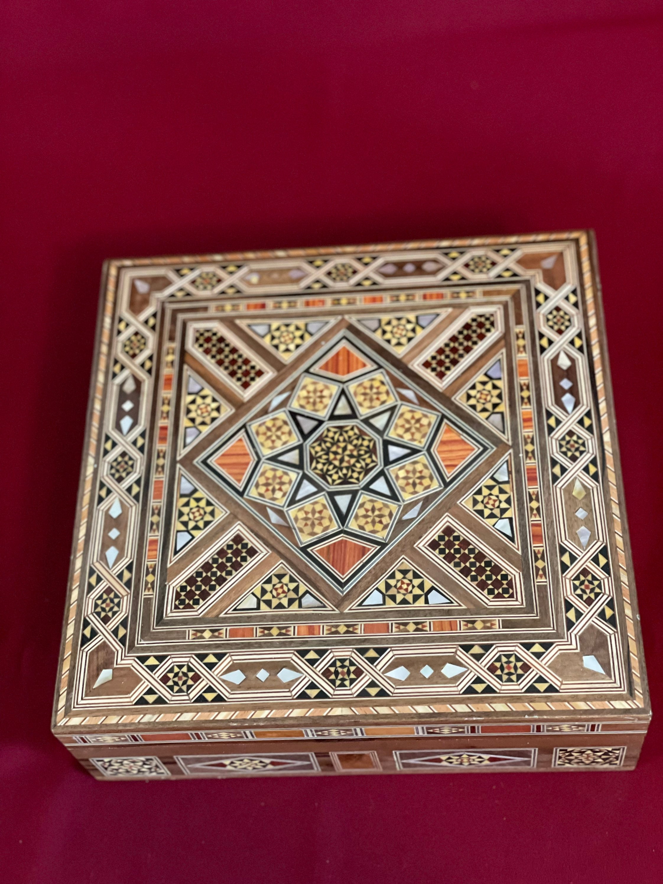 Mosaic Box Handmade in Syria - Etsy UK