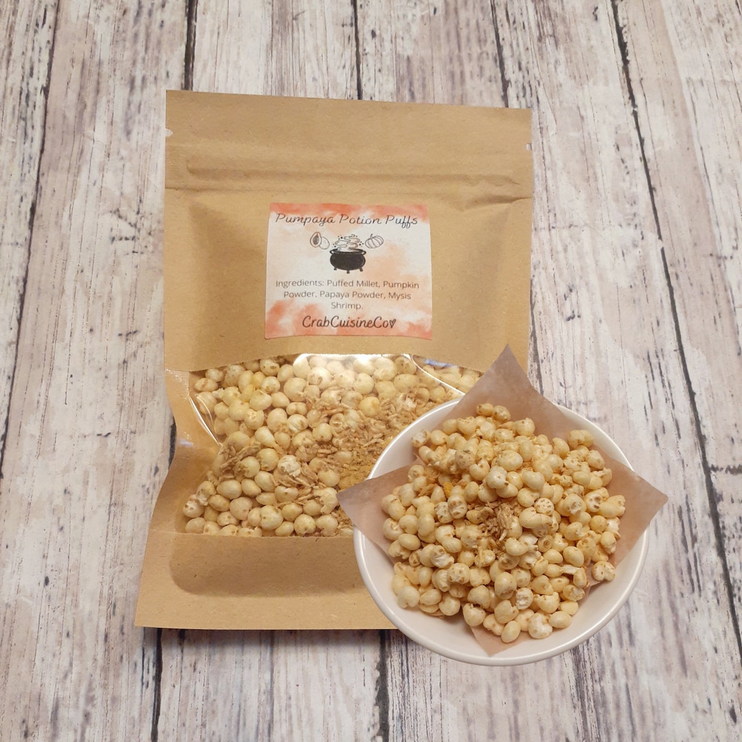 Pumpaya Potion Puffs Homemade Hermit Crab Food Limited Time Treat - Etsy