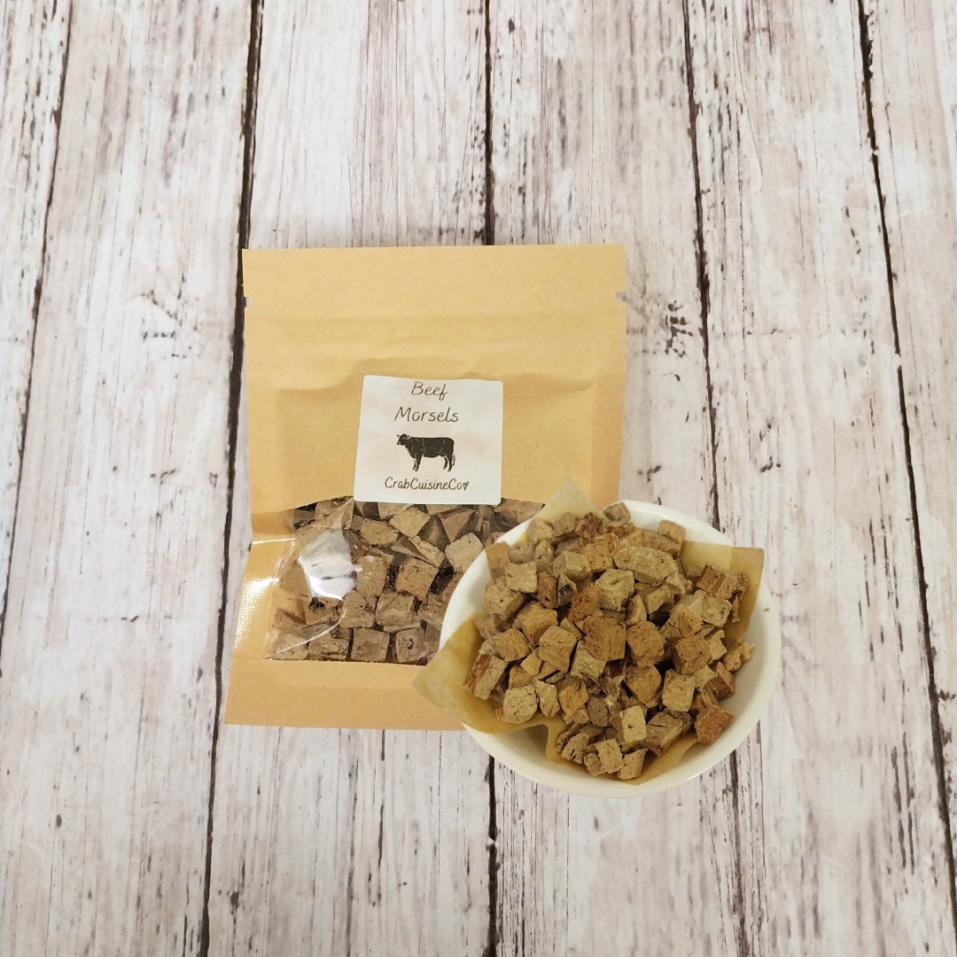 Beef Morsels - Beef Liver - Freeze Dried - Hermit Crab Food - Protein ...