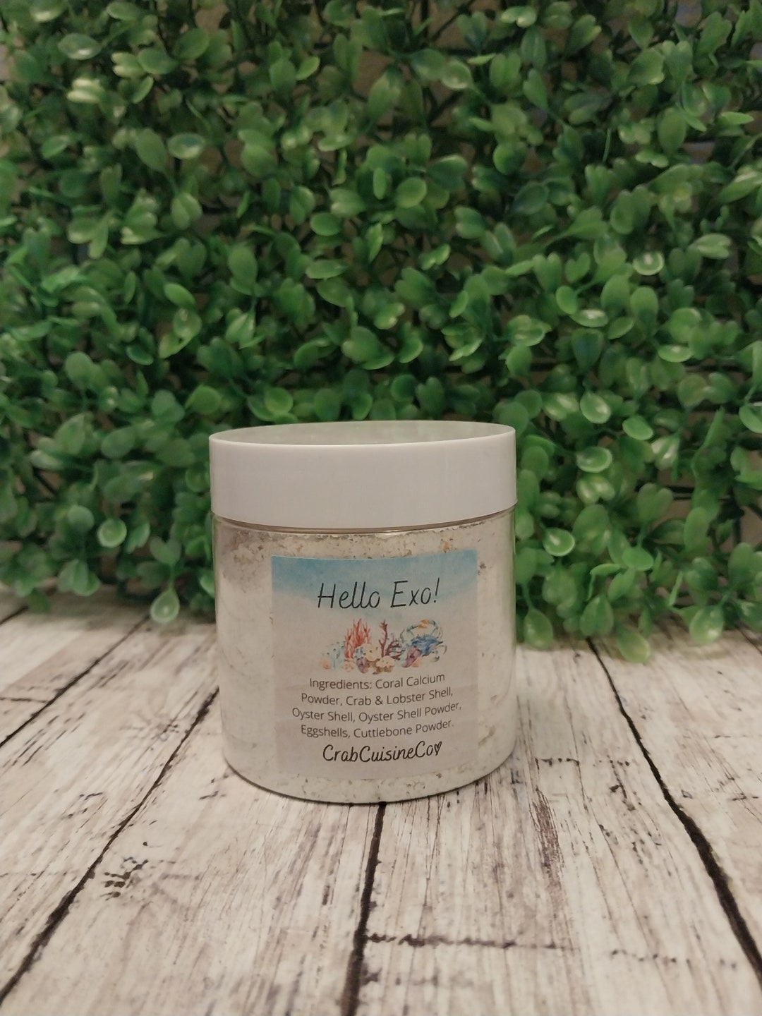 Hello Exo Hermit Crab Calcium/exoskeleton Mix 3 or 4 - Etsy