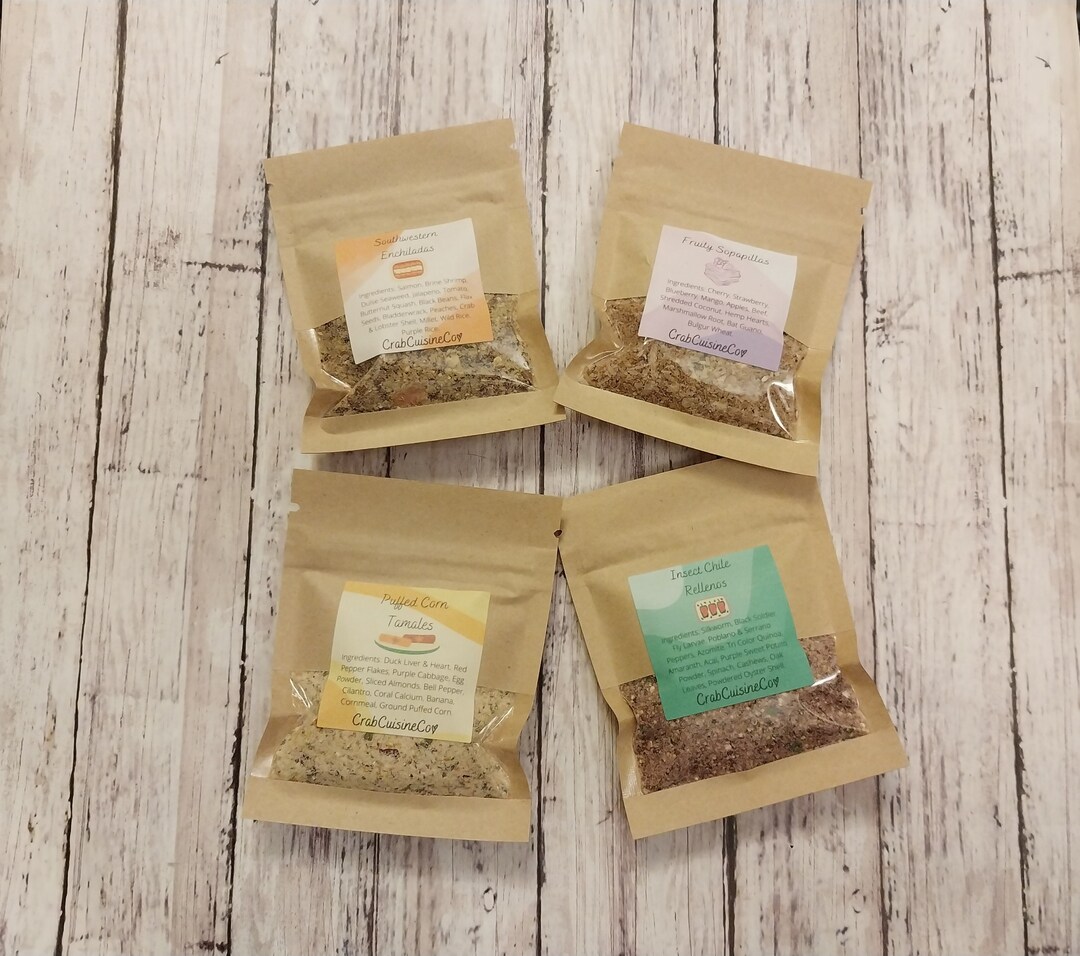 Tex Mex Dinner Bundle Homemade Hermit Crab Food 4 Piece Set Limited ...