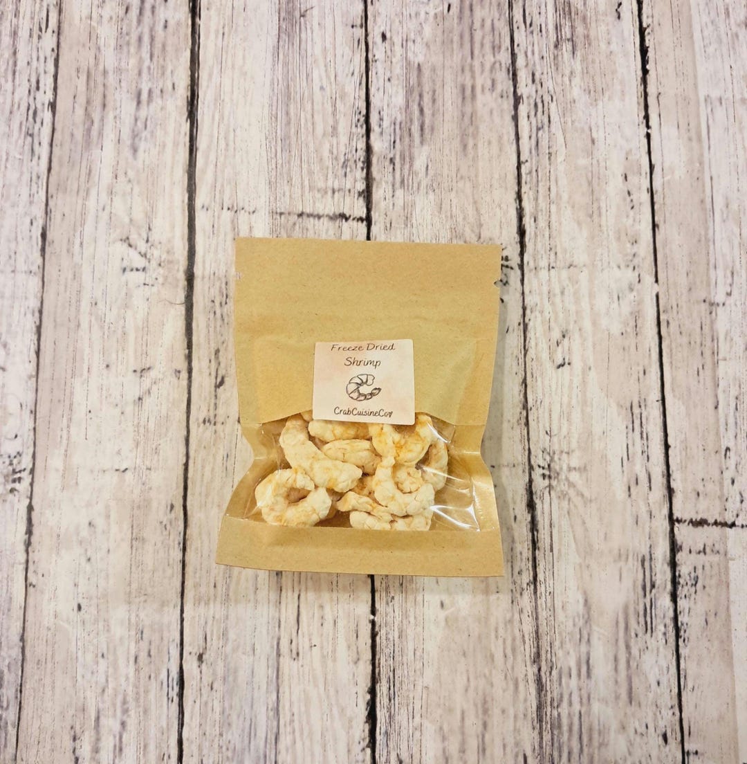 Shrimp - Freeze Dried - Hermit Crab Food - Protein - Freeze Dried ...
